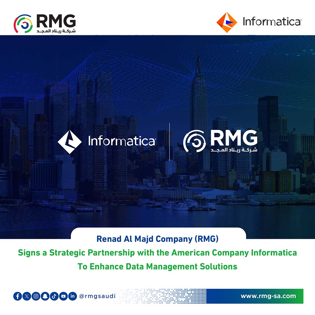 RMG Signs Strategic Partnership Agreement with the American company “Informatica” to Enhance ...