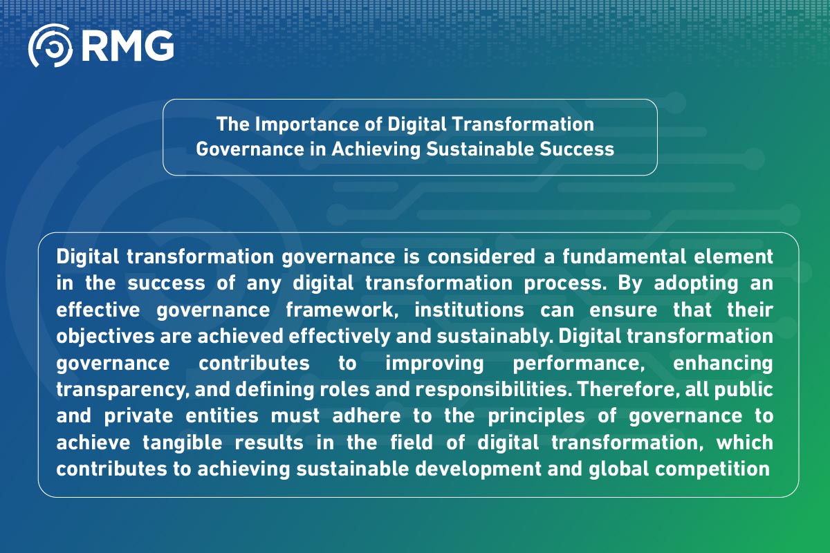 The Digital Transformation Governance Standard: The Foundation for ...